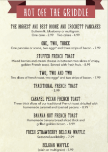 Jeremiah’s Restaurant Menu, Prices and Locations - Central Menus