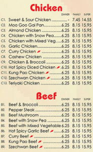 Happy Wok Menu, Prices and Locations - Central Menus
